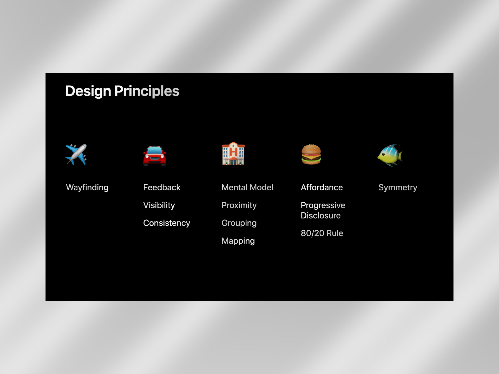 Apple Design Principles